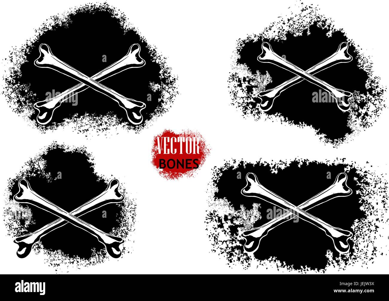 Bone symbol hi-res stock photography and images - Alamy