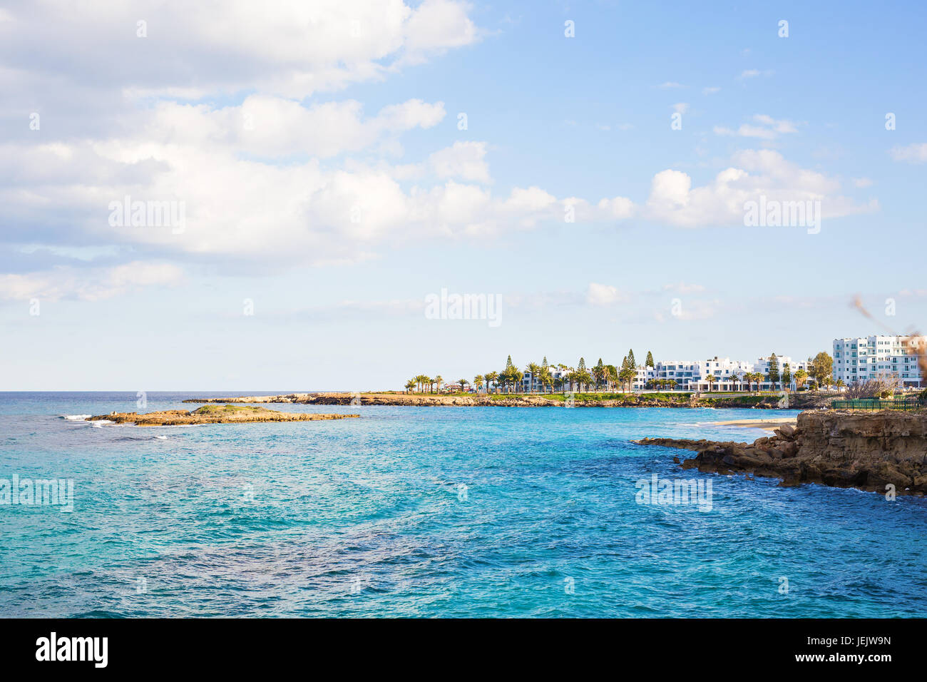 Fig Tree Bay, Protaras, Cyprus, Mediterranean sea Stock Photo - Alamy