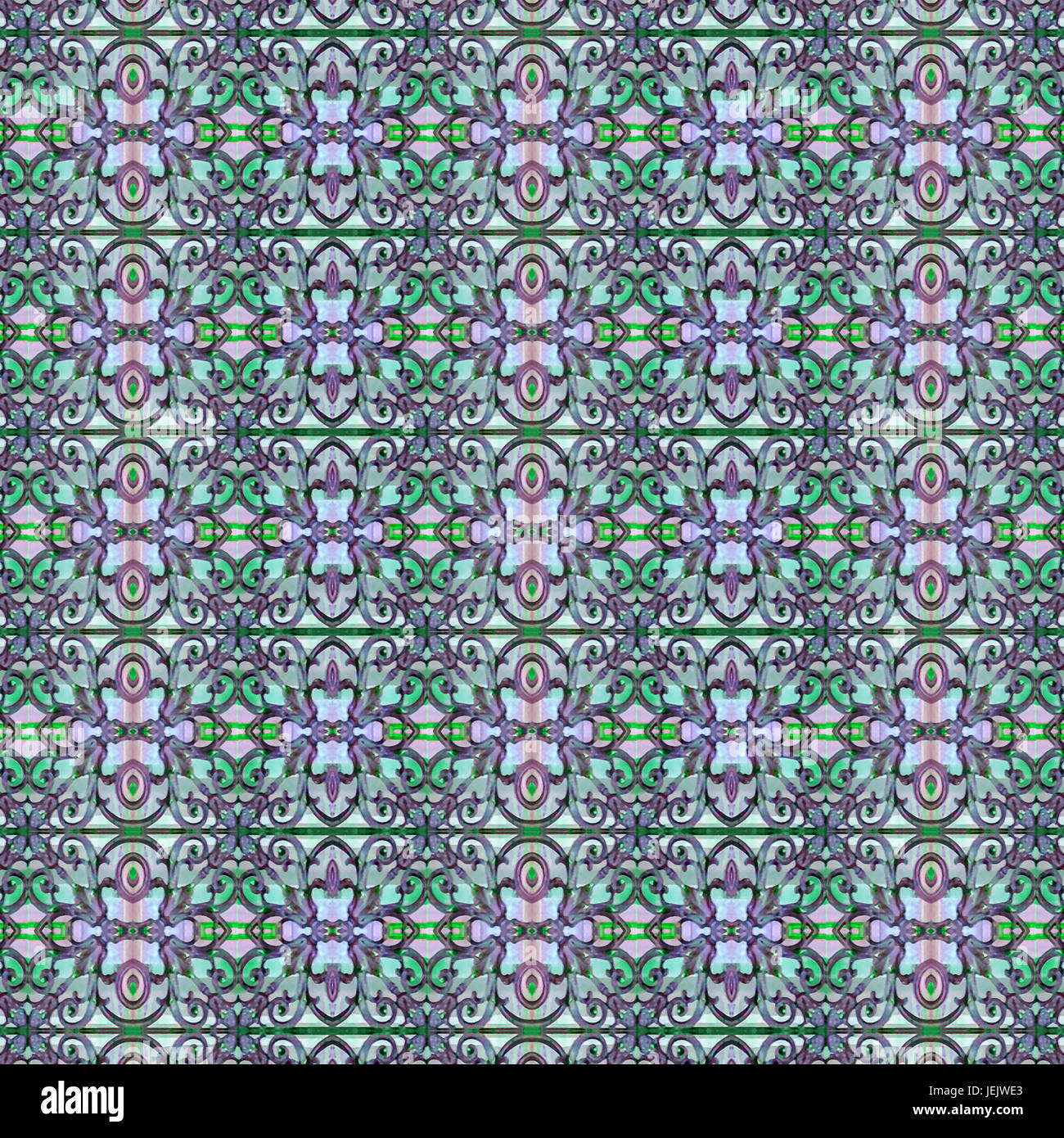 Modern Geometric Arabesque Seamless Pattern Stock Photo - Alamy