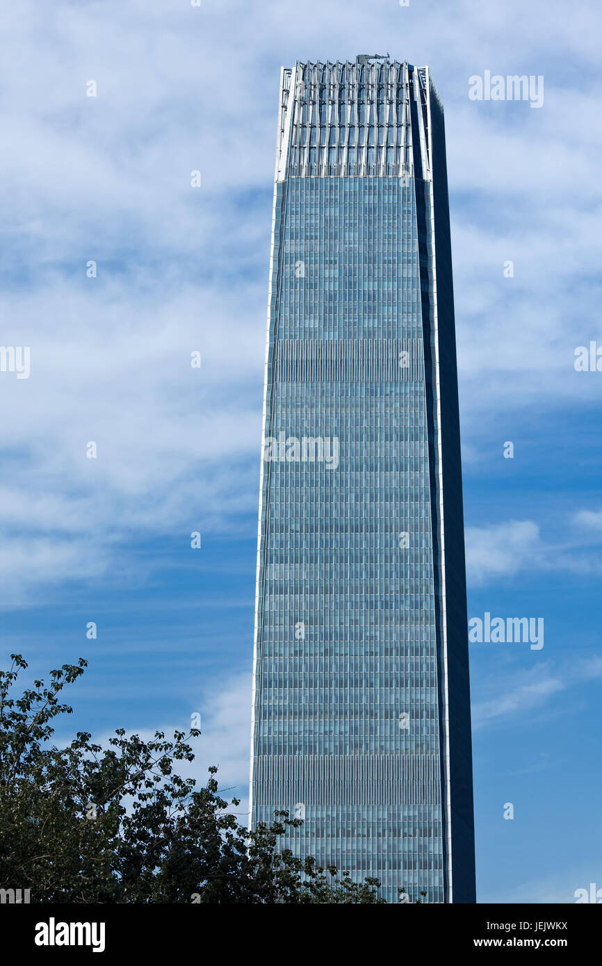 BEIJING – SEPT. 29, 2011. China World Trade Center Tower 3 is a ...