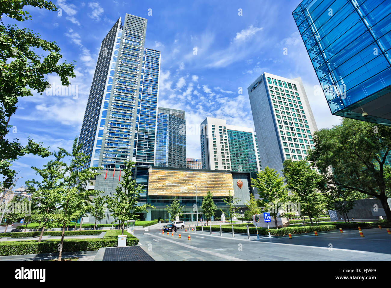 BEIJING-AUG. 24. Beijing Financial Street, China’s most important ...