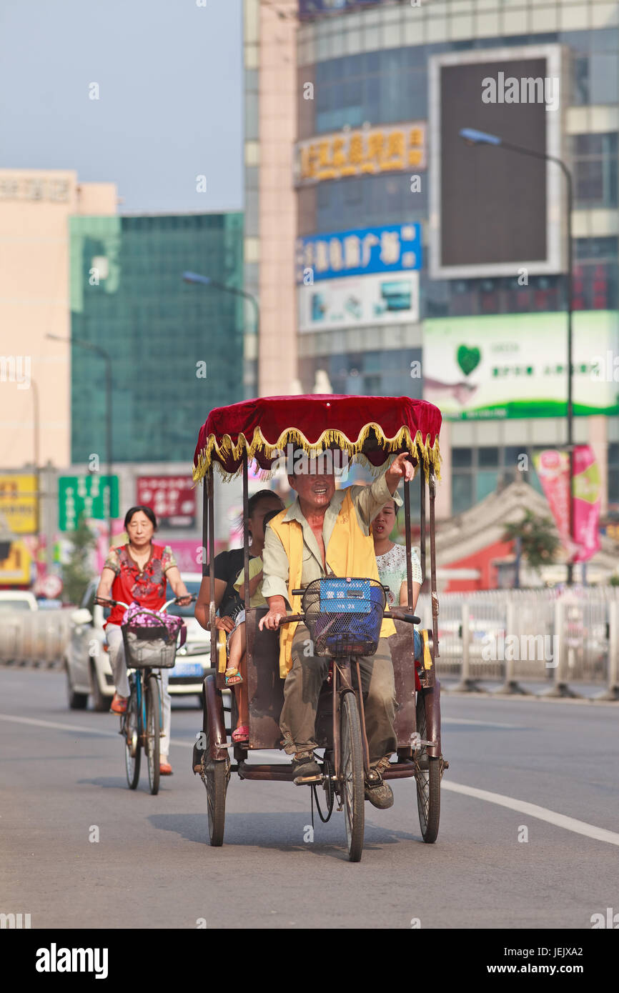 Beijing rickshaws hi-res stock photography and images - Alamy