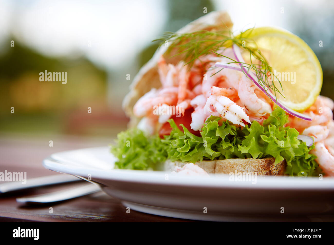 Prawn sandwich hi-res stock photography and images - Alamy