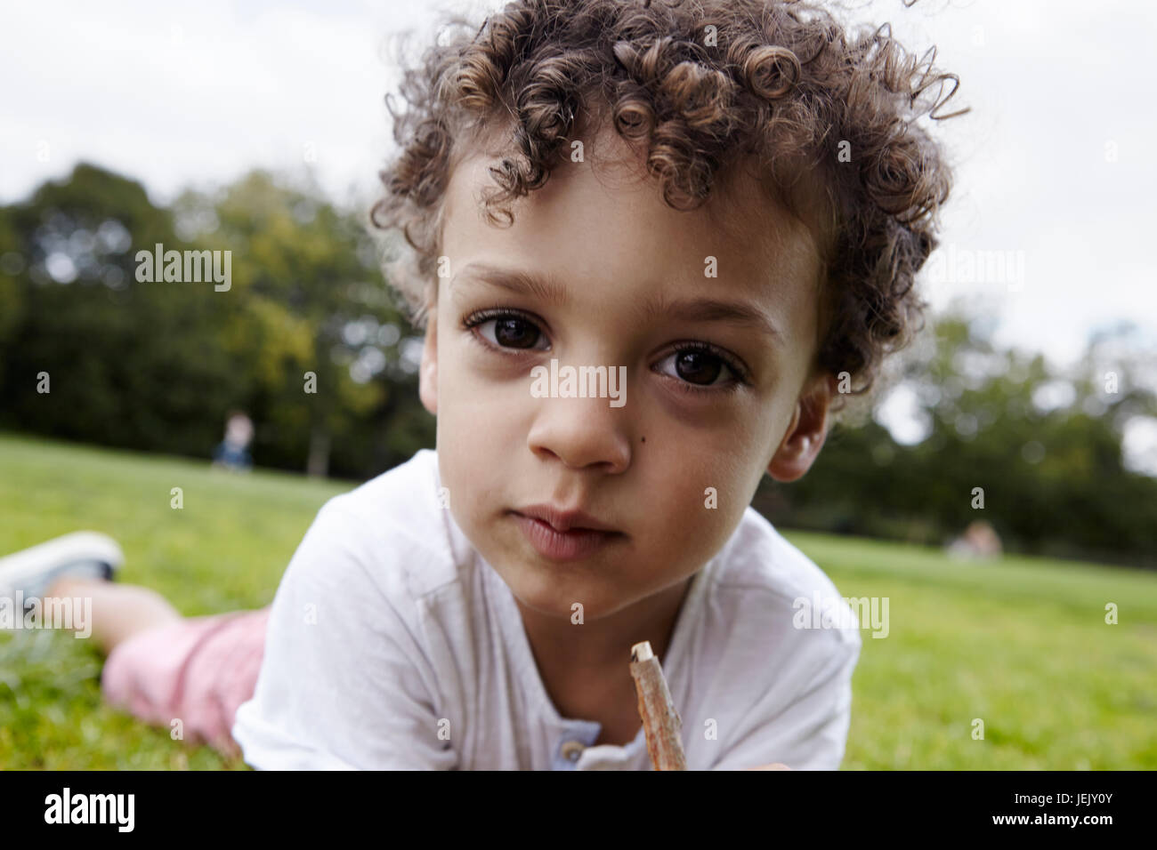 Portrait of boy Stock Photo - Alamy