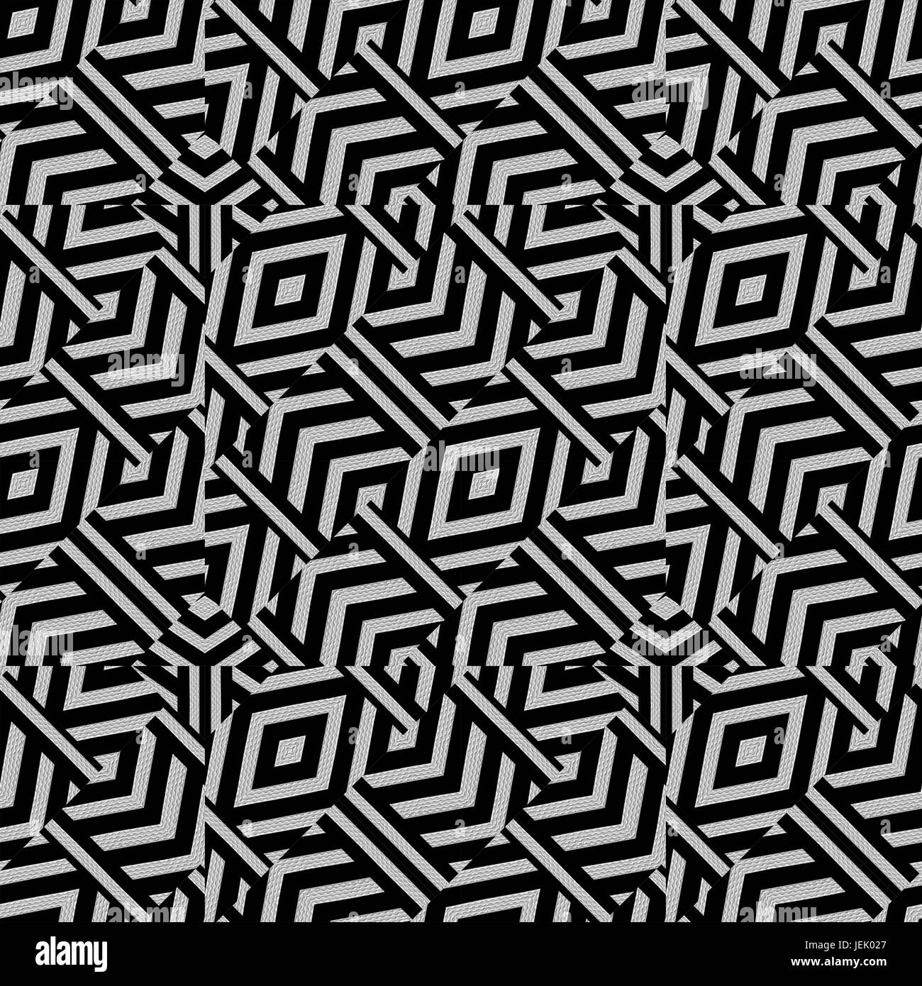 Abstract shapes geometric style Black and White Stock Photos & Images ...