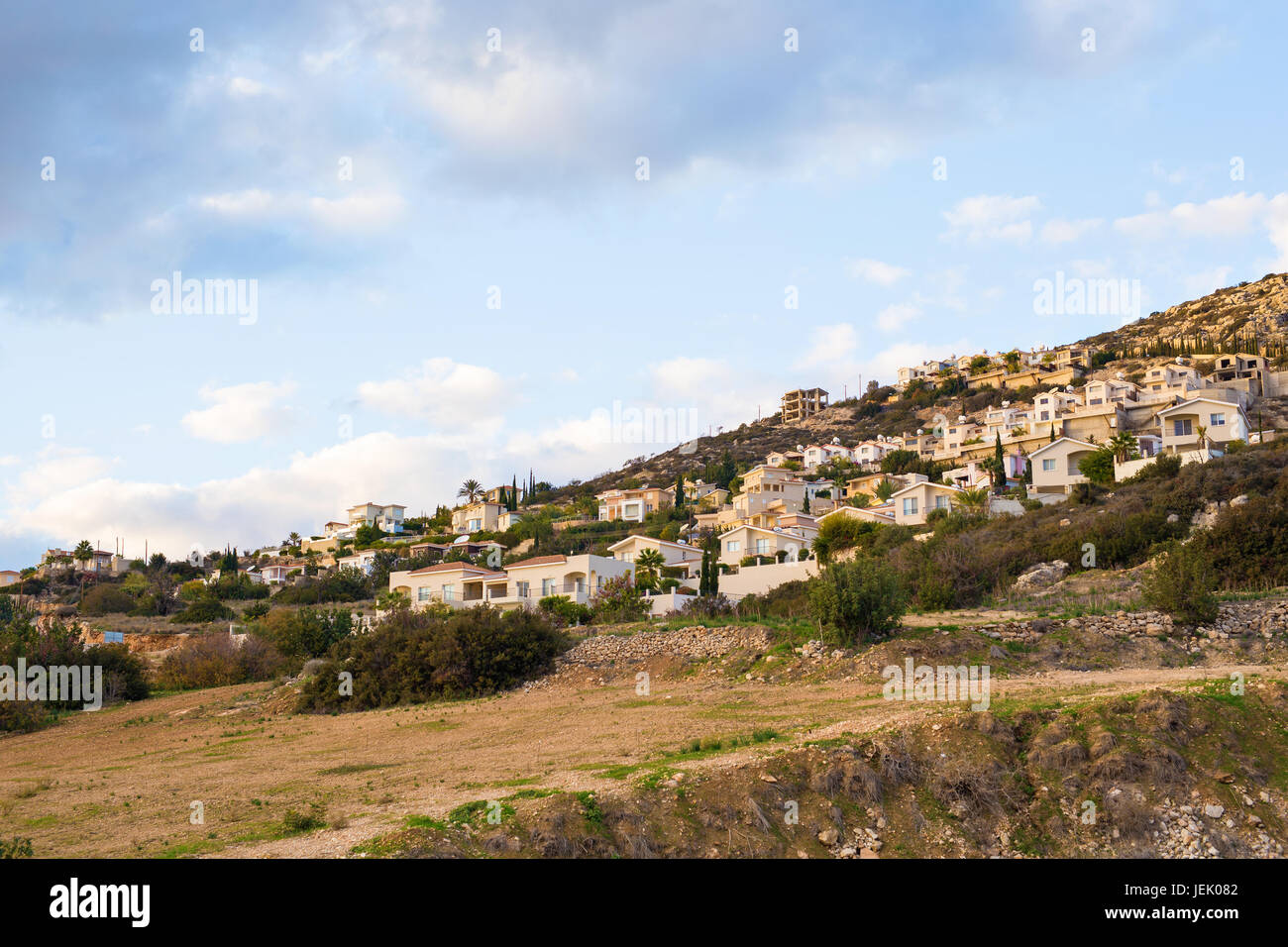 panoramic view of the village in Cyprus Stock Photo - Alamy