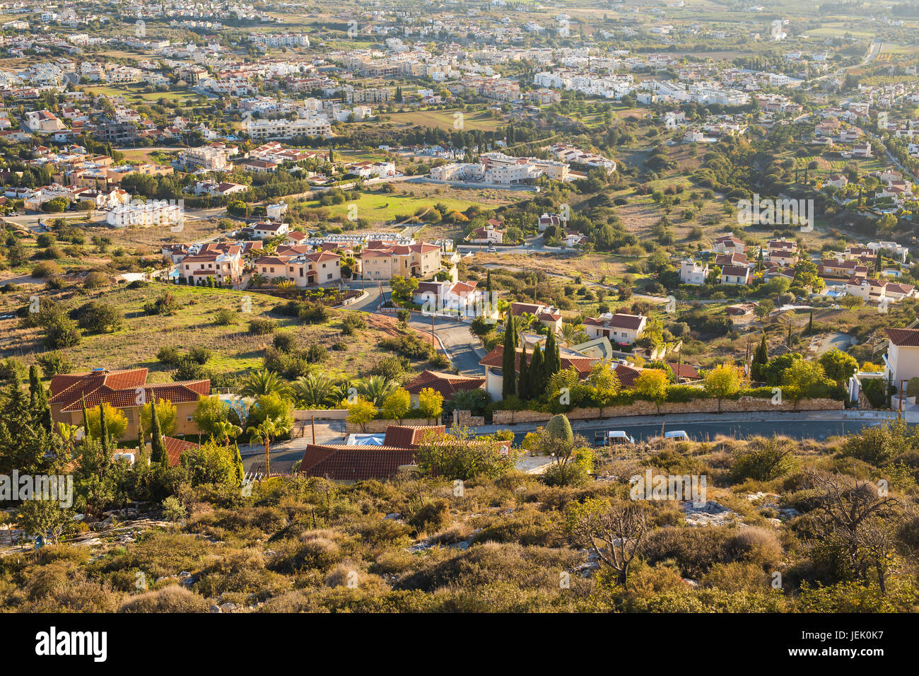 panoramic view of the village in Cyprus Stock Photo - Alamy