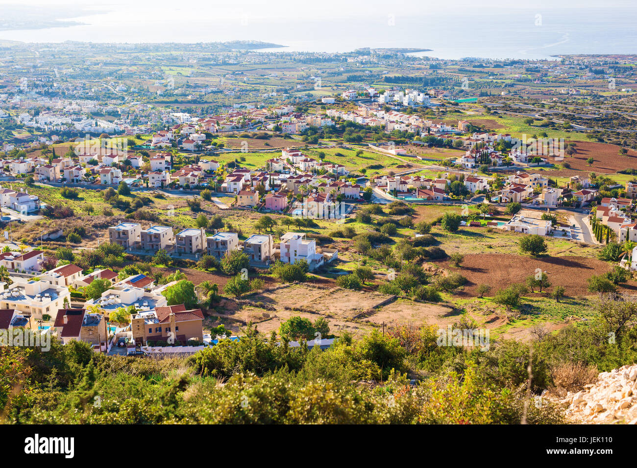 Moutoullas village panoramic view hi-res stock photography and images ...