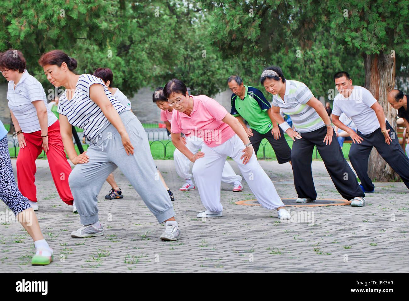 Outdoor exercise gym in china hi-res stock photography and images - Alamy