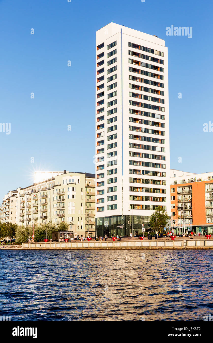 Buildings at sea Stock Photo - Alamy