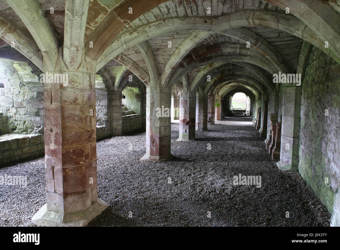 Medieval undercroft hi-res stock photography and images - Alamy