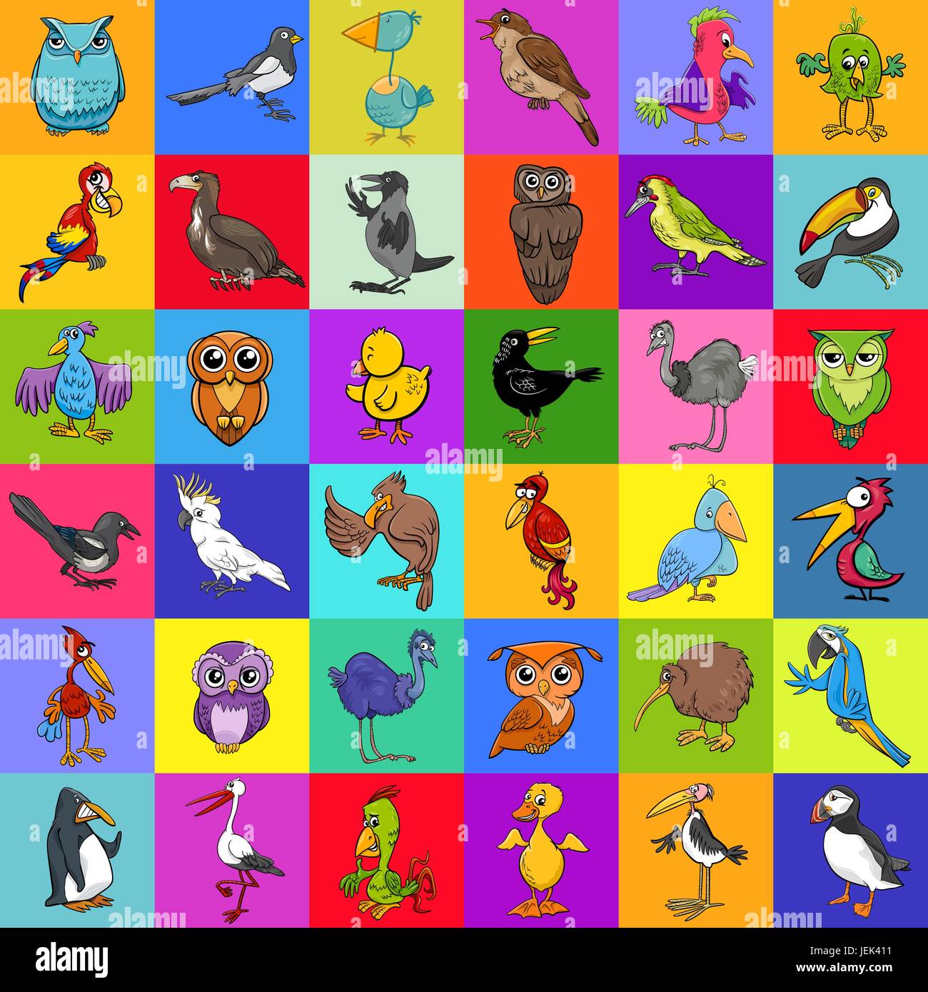 Famous Cartoon Birds