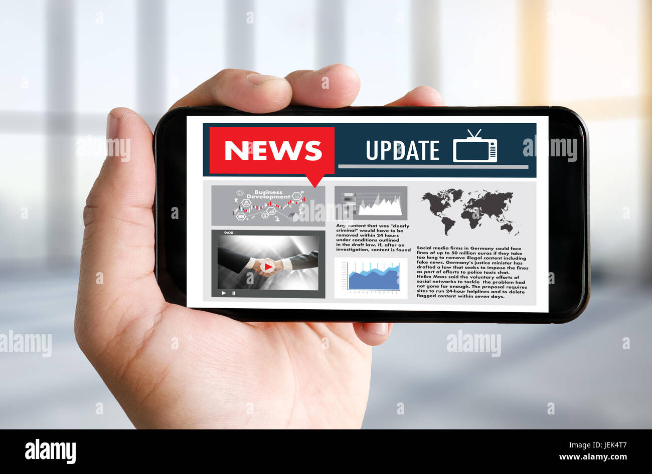 NEW Update Headline Media Live Broadcast Media Talking Communication ...