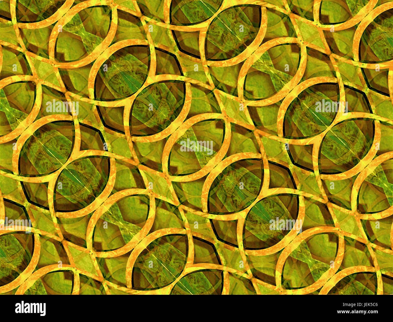 Futuristic Circles Motif Pattern Stock Photo - Alamy
