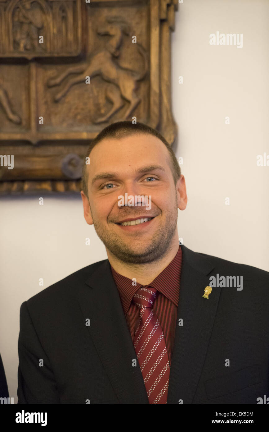 Martin Baxa, Lord Mayor of Pilsen Stock Photo - Alamy