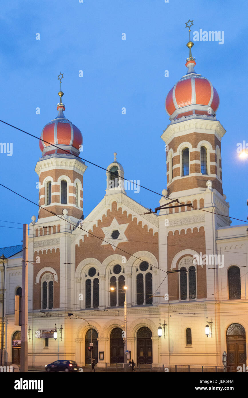 Synagogue in Pilsen Stock Photo - Alamy