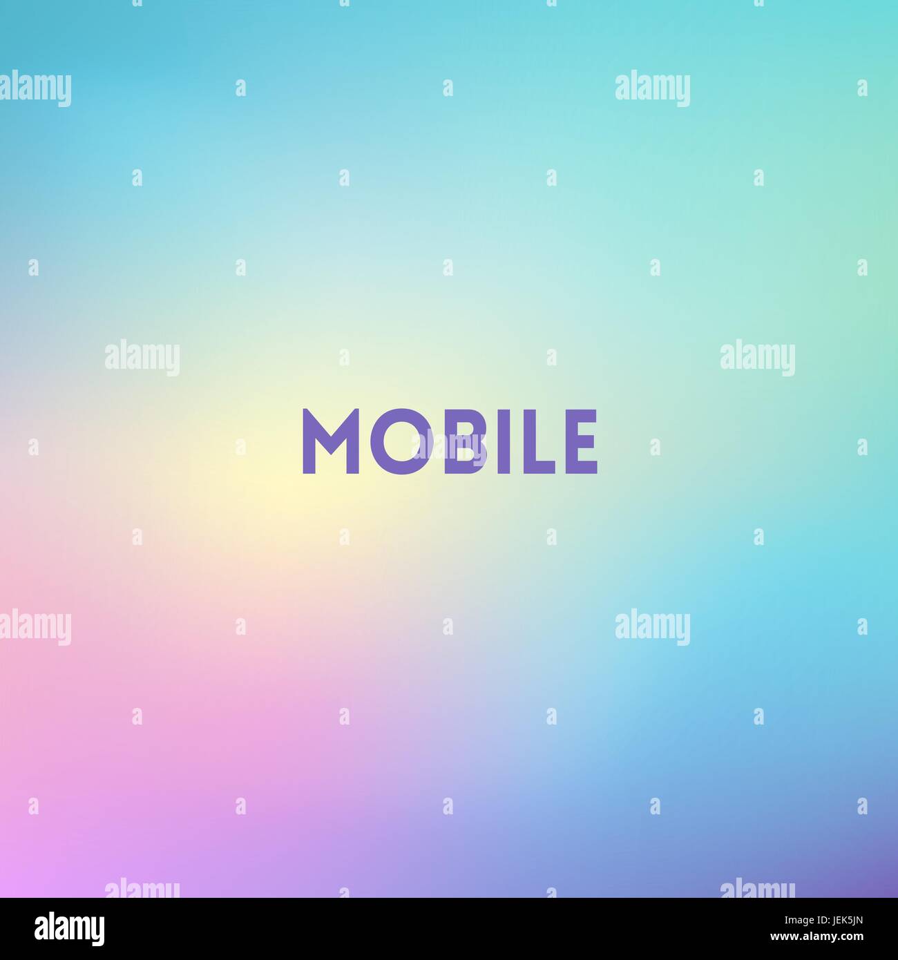 square blurred background - modern mobile colors With motivating quote ...