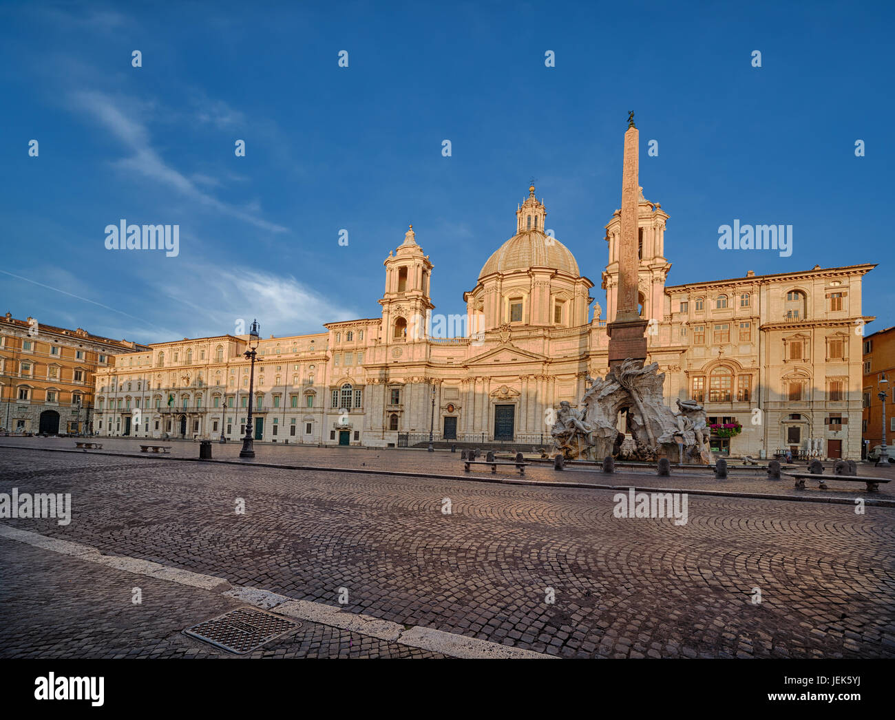 Sant Agnese in Agone Stock Photo - Alamy