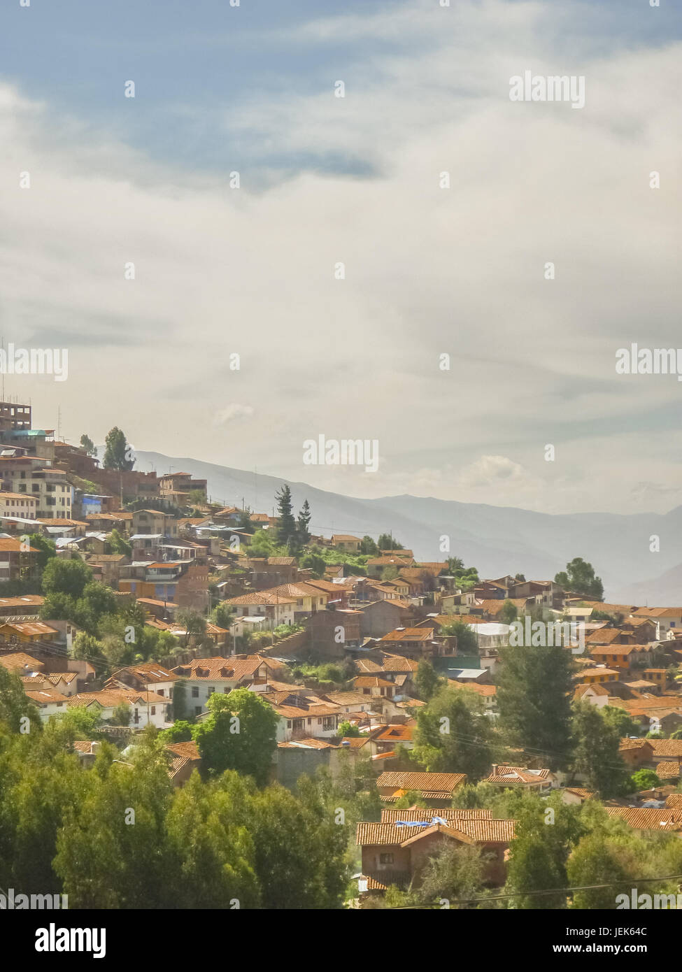 Cusco Houses in the Highs Stock Photo - Alamy