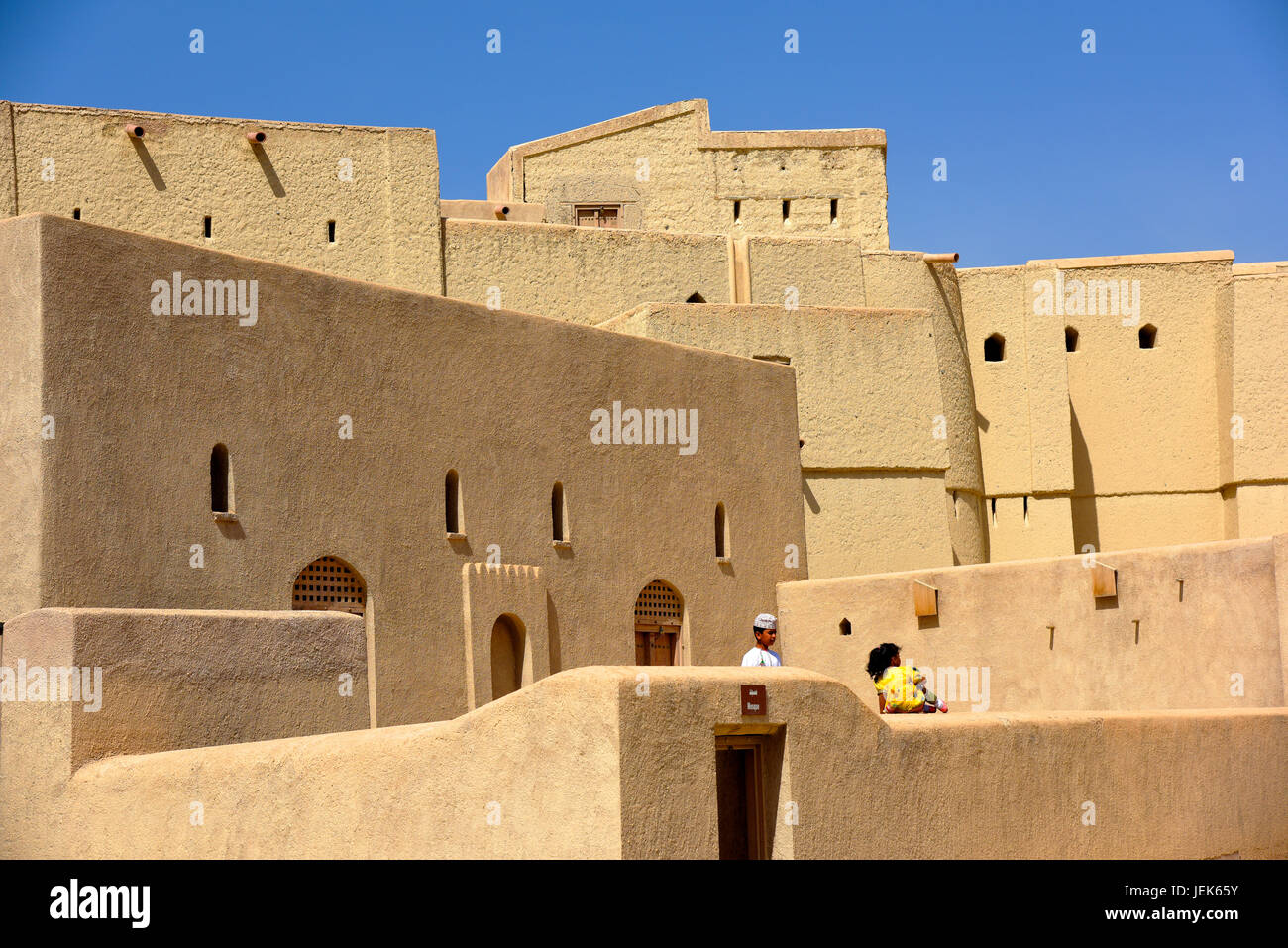 Oman Bahla Fort Stock Photo - Alamy