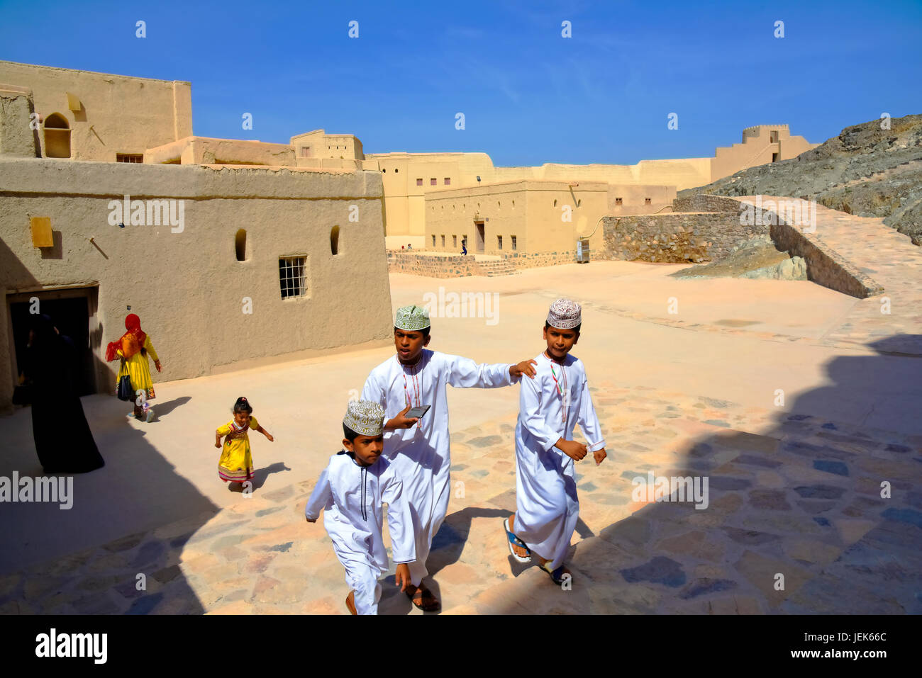 Oman Bahla Fort Stock Photo - Alamy