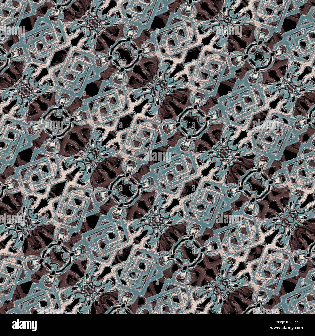 Geometric Abstract Futuristic Tech Pattern Stock Photo - Alamy