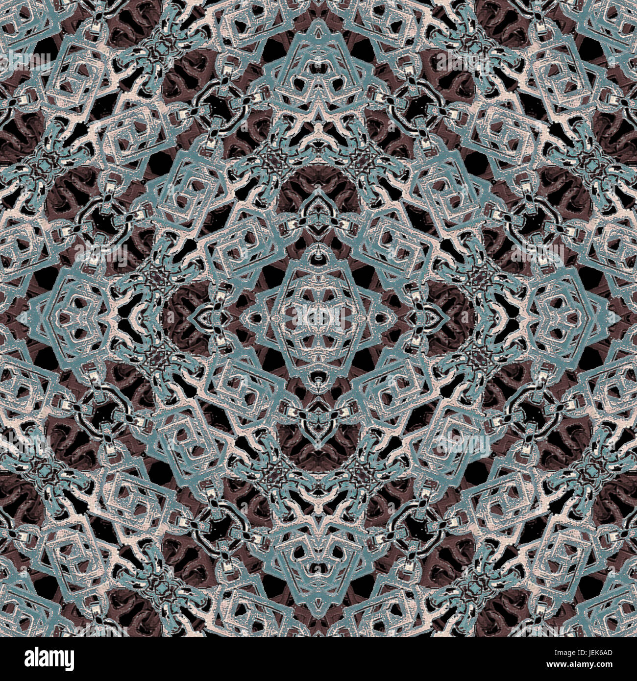 Geometric Abstract Futuristic Tech Pattern Stock Photo - Alamy