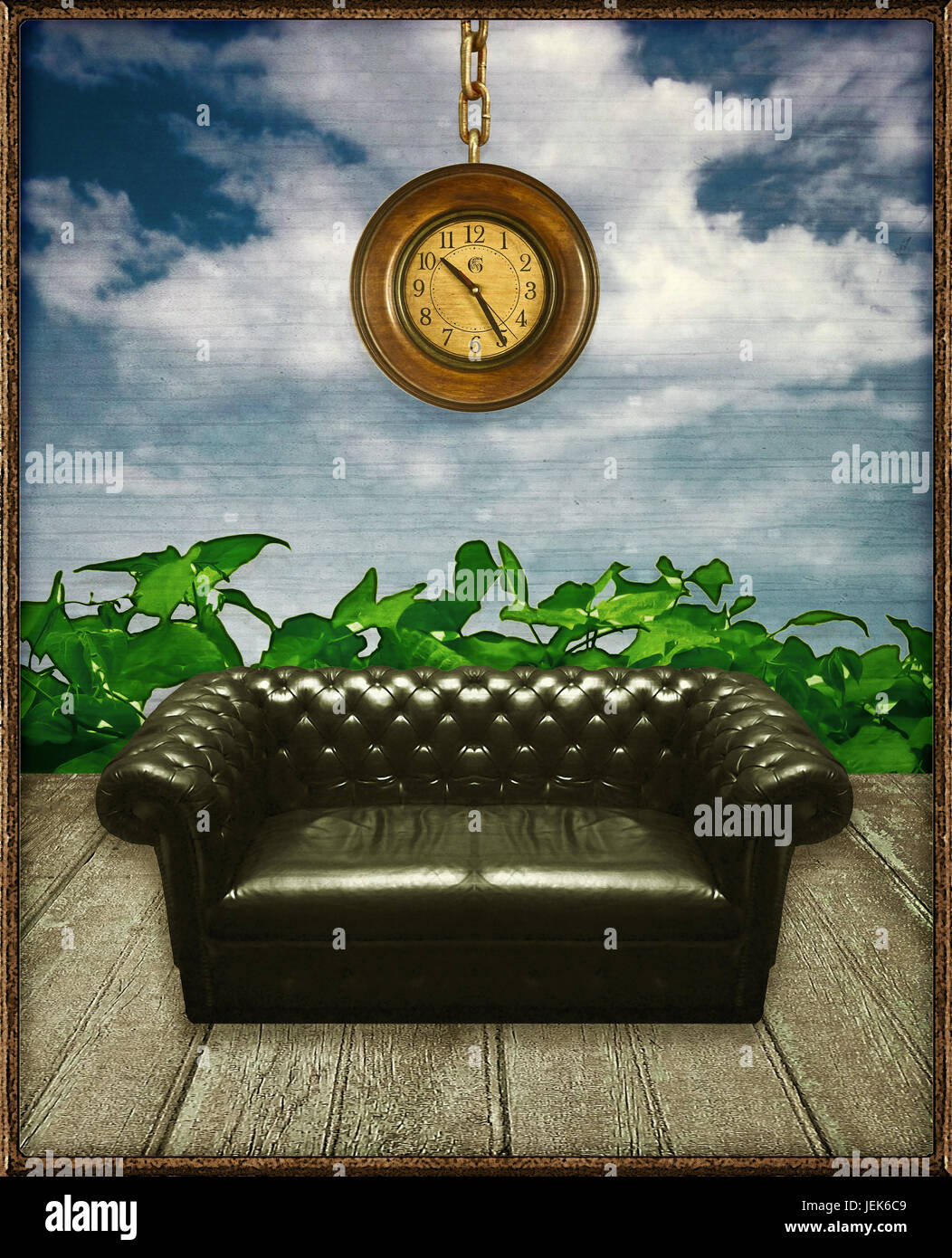 Digital Collage Surreal Scene Stock Photo - Alamy