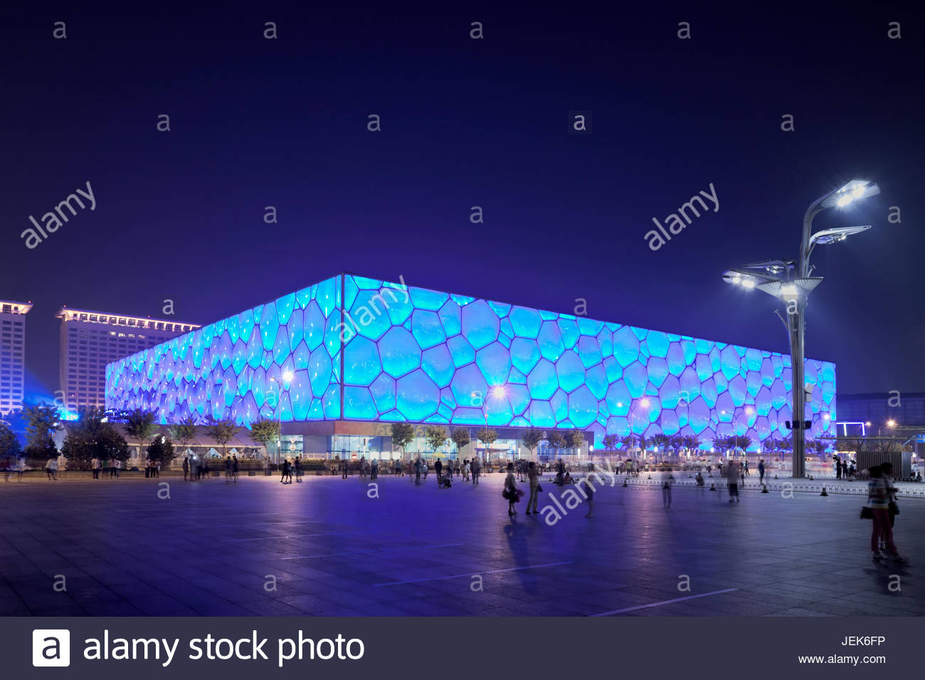 Beijing National Stadium Water Cube Stock Photos & Beijing National ...