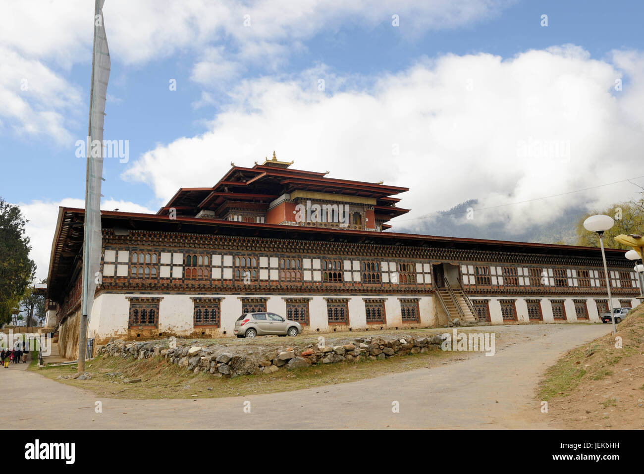 Monastery, Thimphu, Bhutan, asia Stock Photo - Alamy