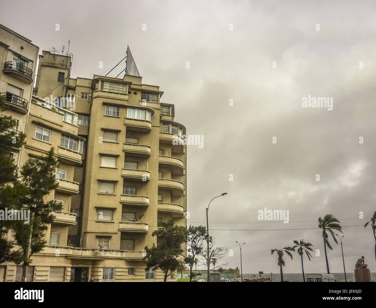 Montevideo Coast Urban View Stock Photo - Alamy