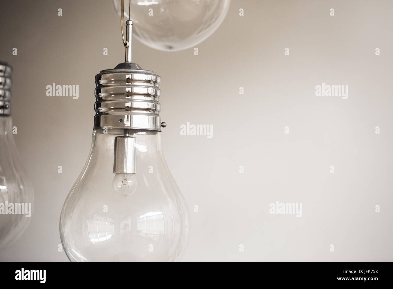 Light bulb representing think innovation hi-res stock photography and ...