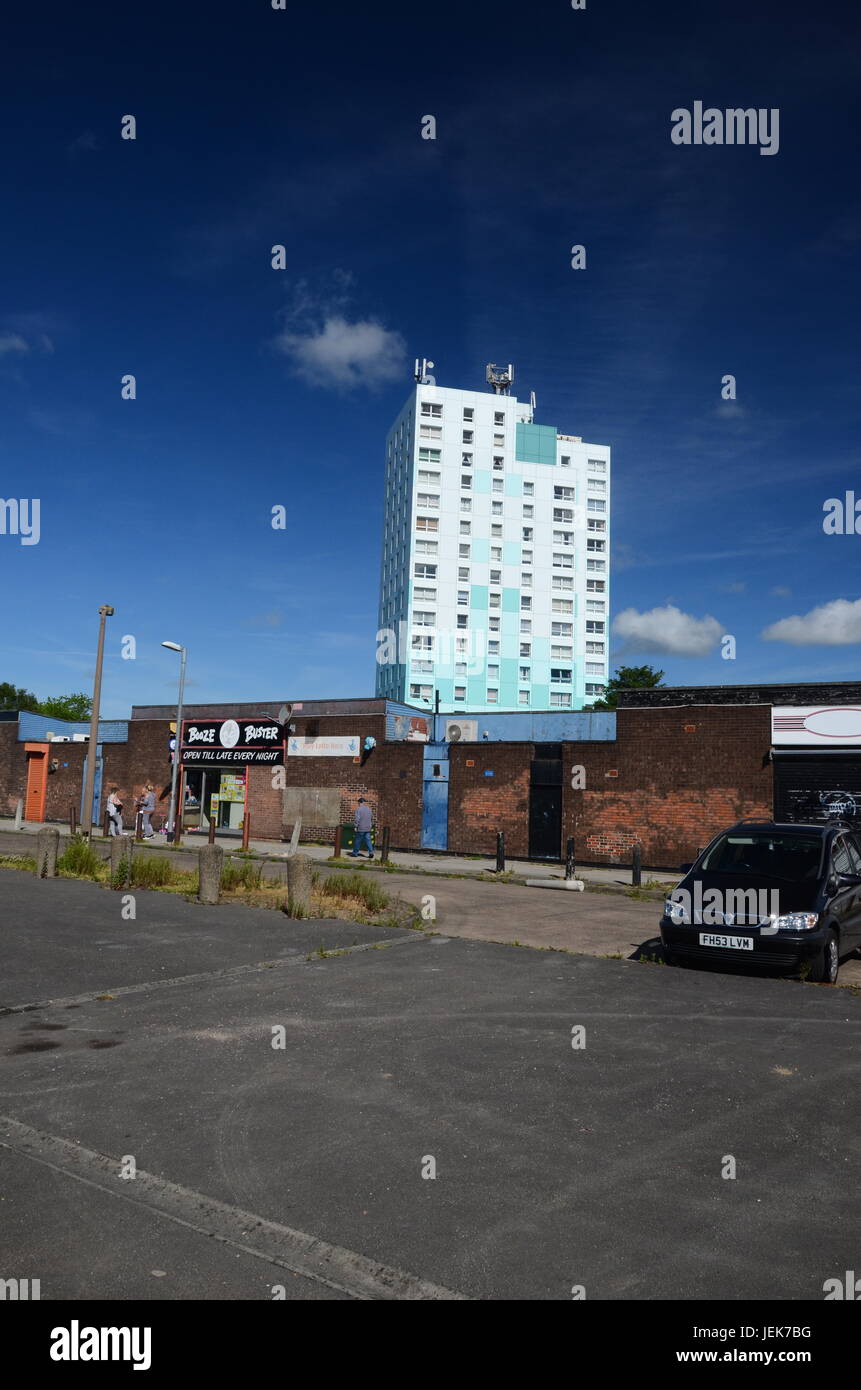 Robank flats. Bransholme, Hull. tower block Stock Photo - Alamy