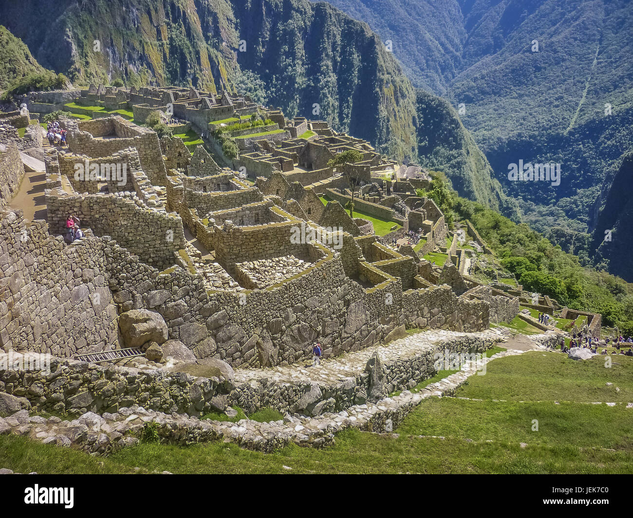 Machu picchu aerial hi-res stock photography and images - Alamy