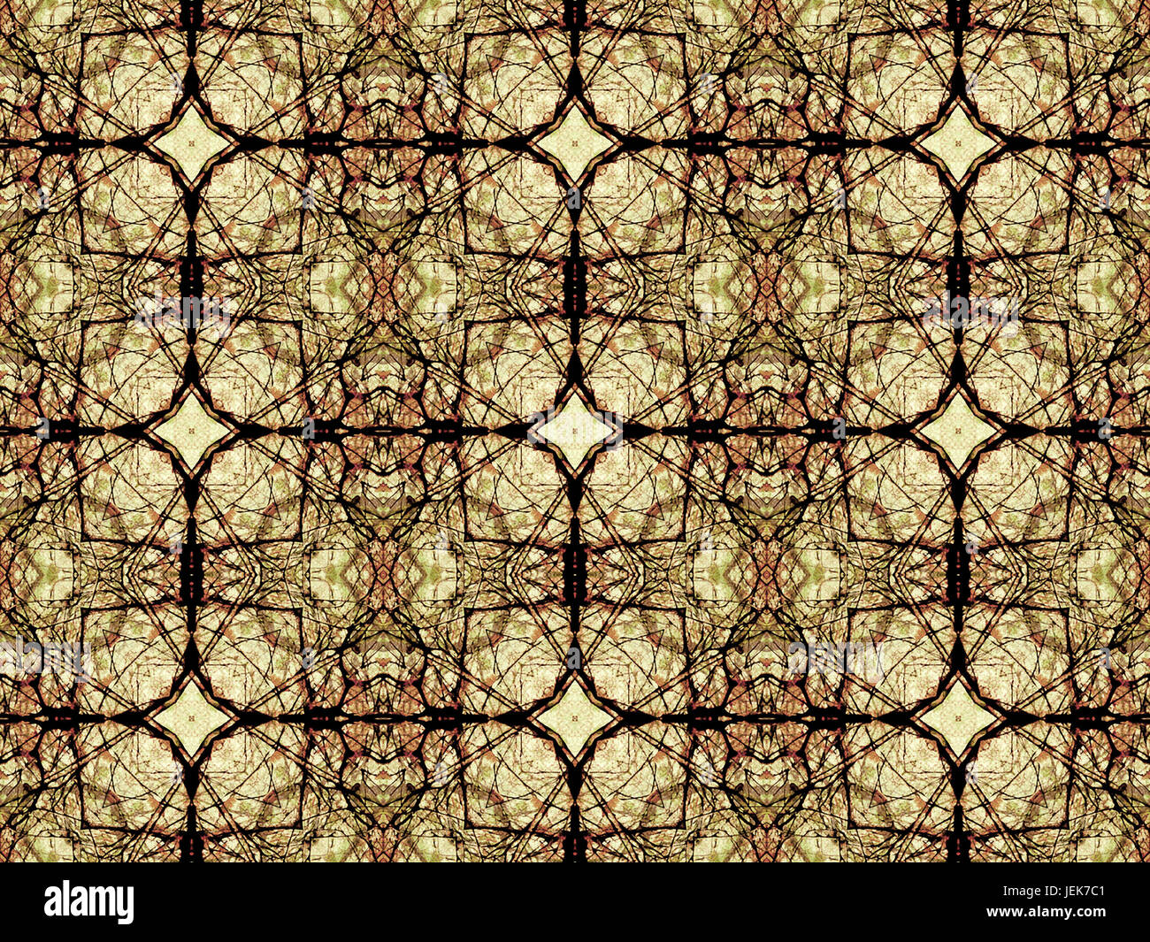 Modern Floral Collage Background Pattern Stock Photo - Alamy