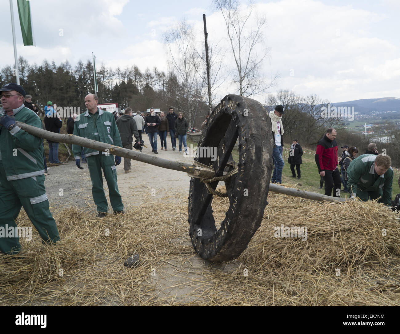 Easter Wheel Festival Stock Photo - Alamy