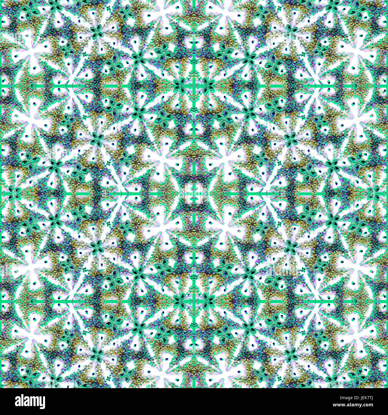 Colorful Decorative Ornament Pattern Stock Photo - Alamy