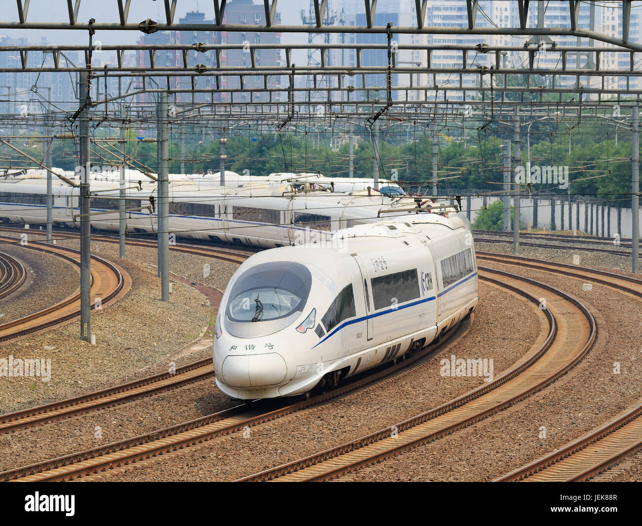 Construction high speed rail china hi-res stock photography and images ...