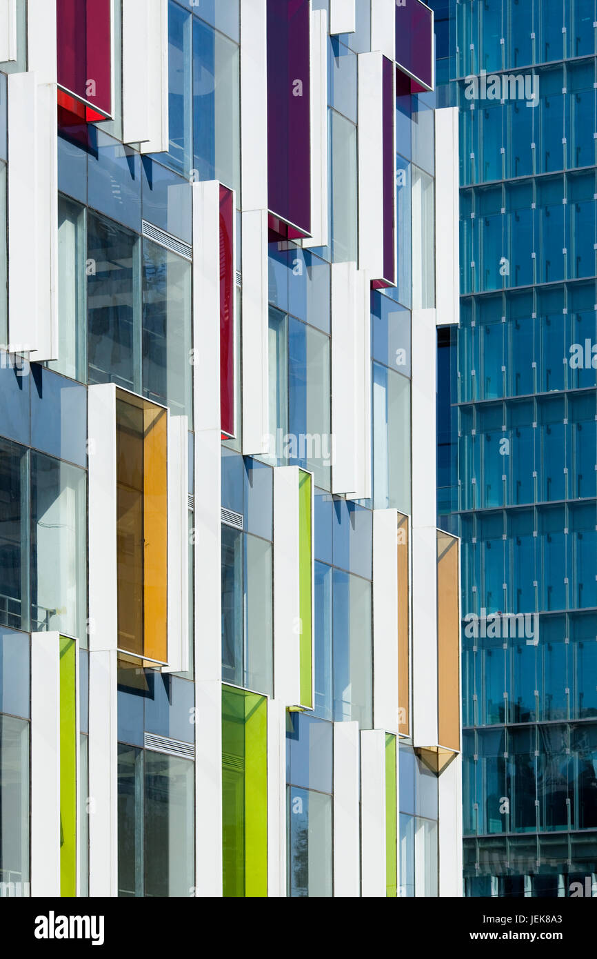 BEIJING-OCT.11. Modern office building. Chinese property stocks ran up ...
