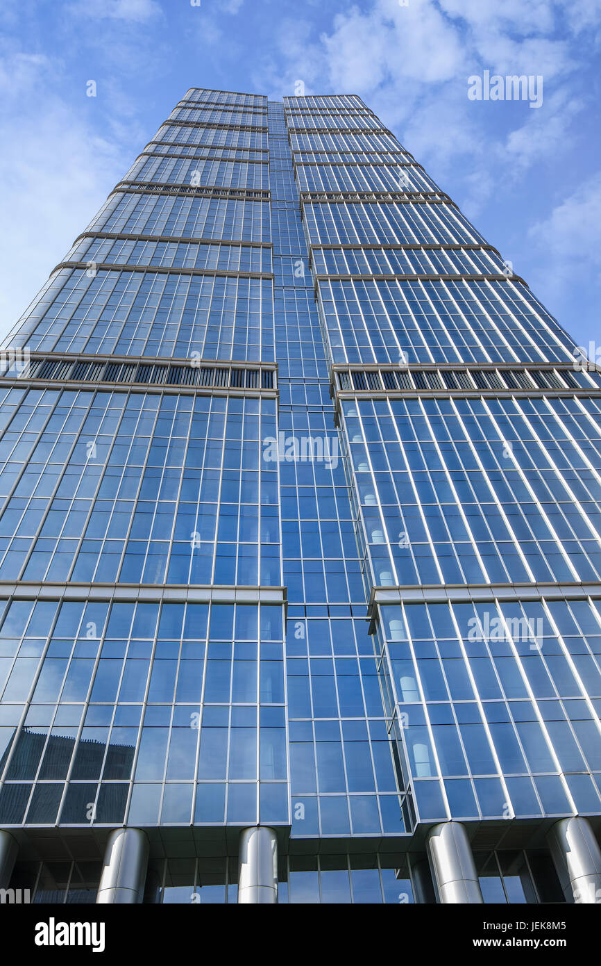 BEIJING-JANUARY 2014. Glass surface of a skyscraper. Last year, 29 ...