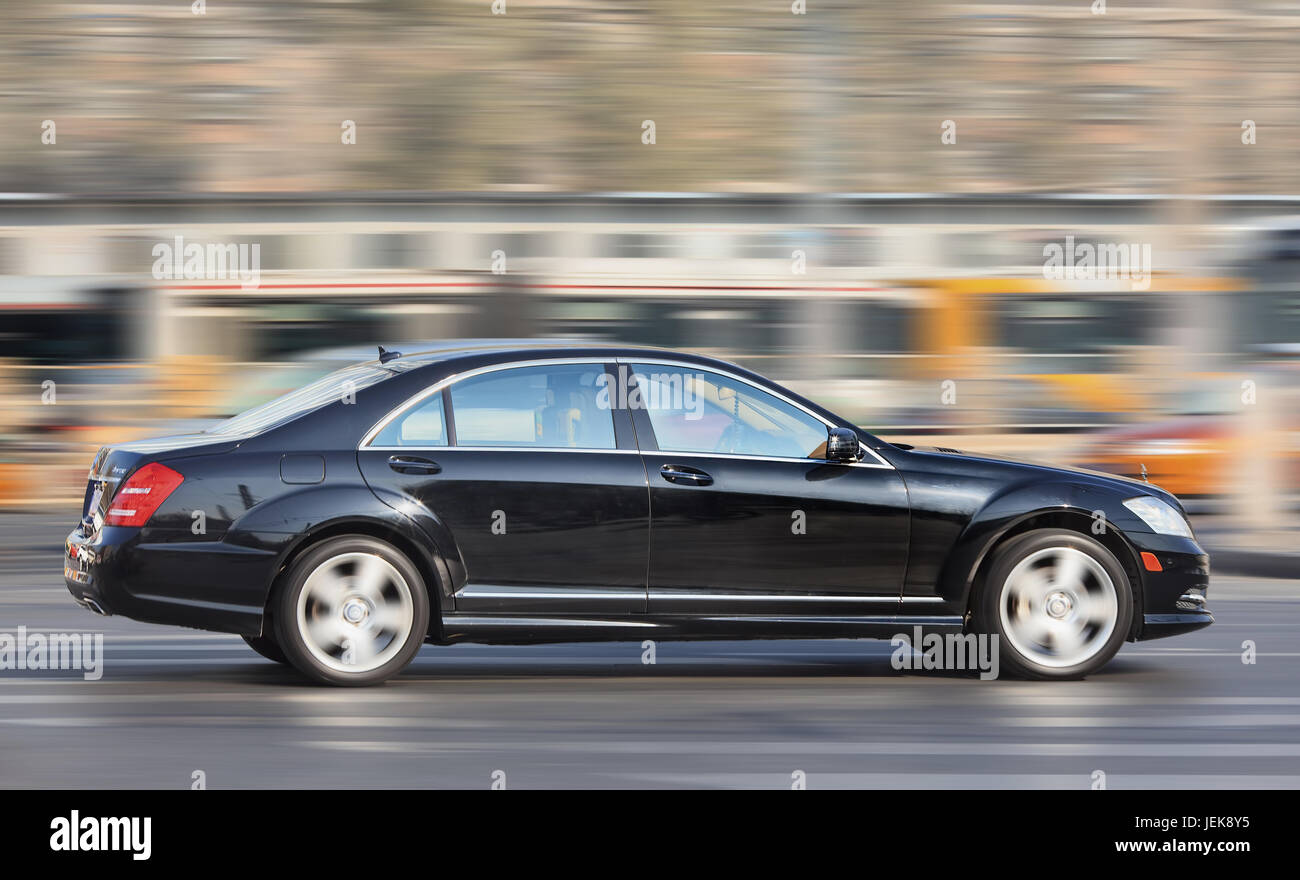 BEIJING-DEC. 6, 2013. Mercedes-Benz S Class. Luxury-car makers can ...