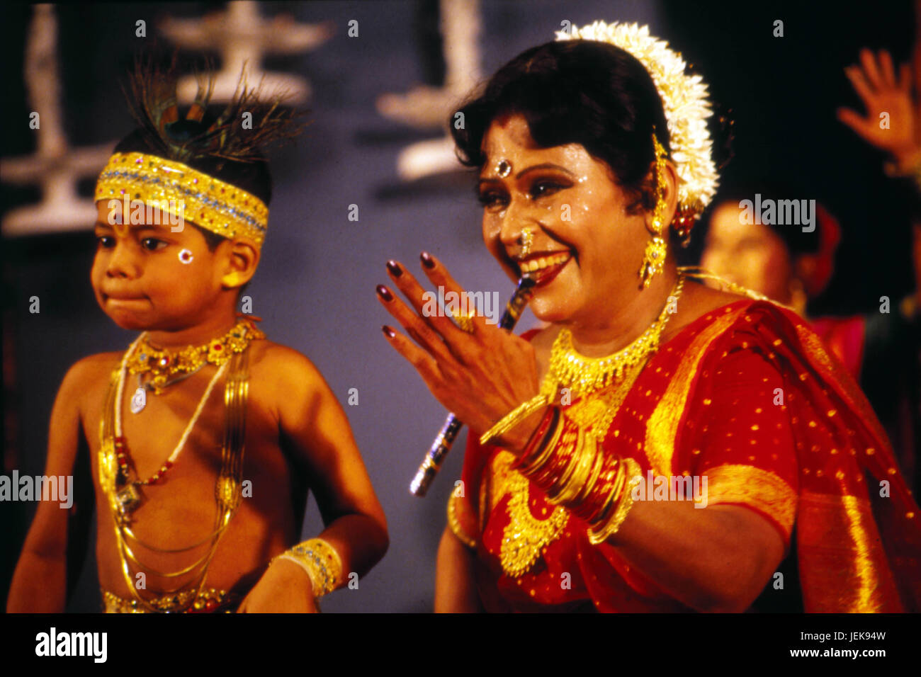 Marathi folk lavani dancer, Mumbai, Maharashtra, india, asia Stock ...