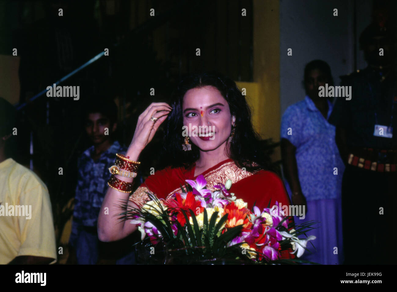 Indian Bollywood actress rekha ganesan, india, asia, NOMR Stock Photo ...