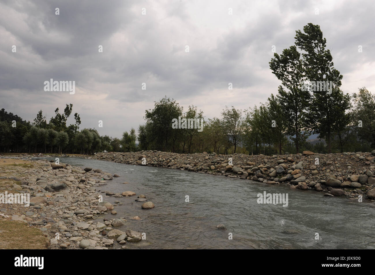 River, Srinagar, jammu Kashmir, india, asia Stock Photo - Alamy