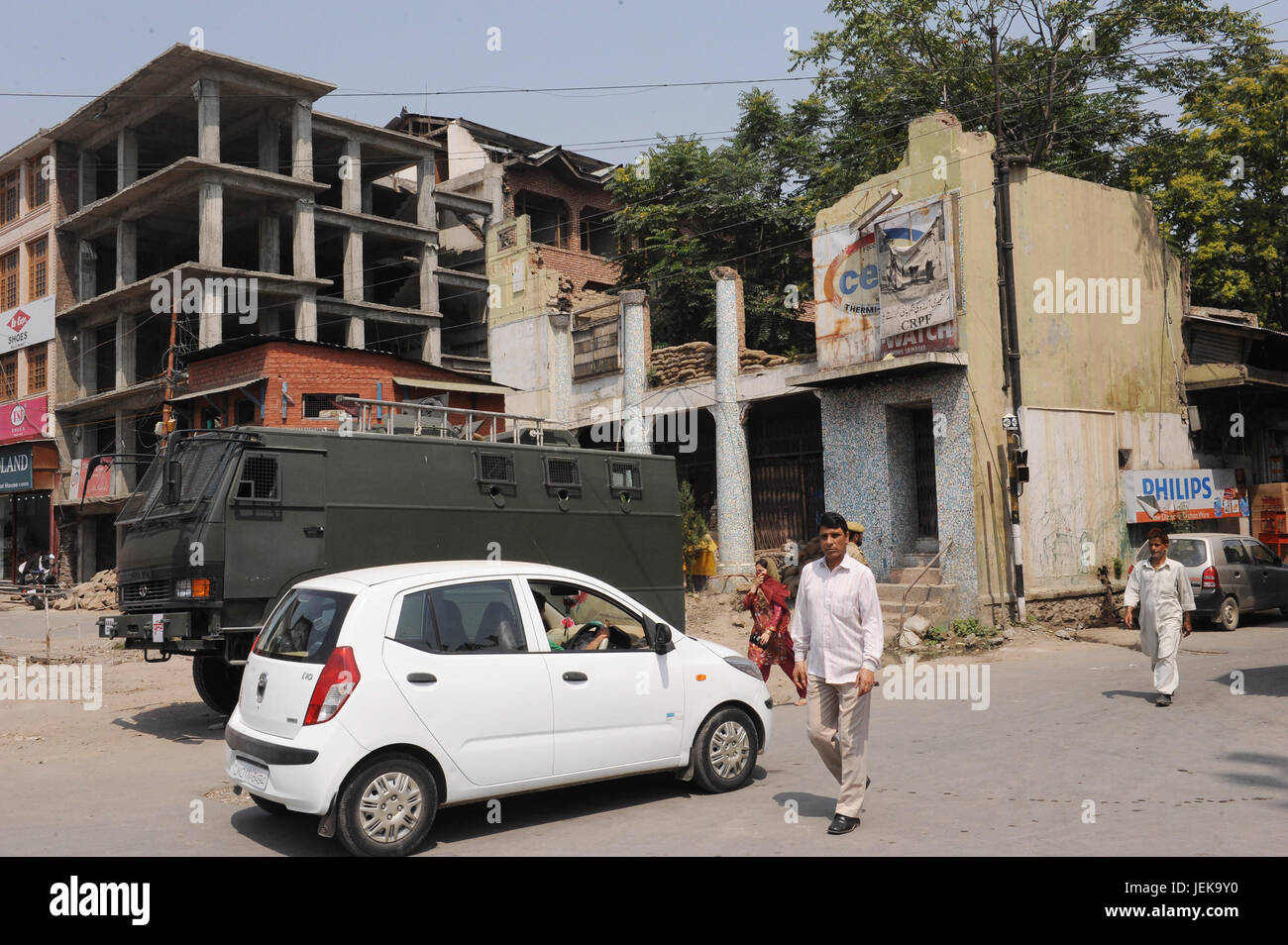 India police car hi-res stock photography and images - Alamy