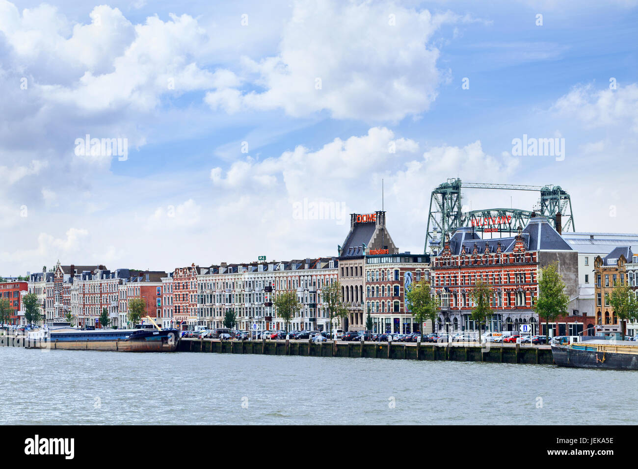 ROTTERDAM-AUG. 7, 2012. The North Island in Rotterdam. North Island was ...