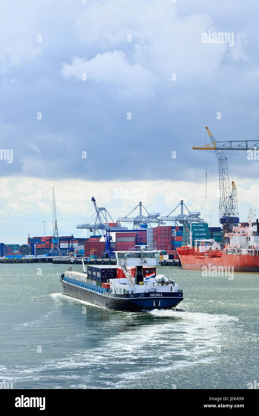 ROTTERDAM-AUG. 7, 2012. Vessel on Aug. 7 in Rotterdam. The Port of ...