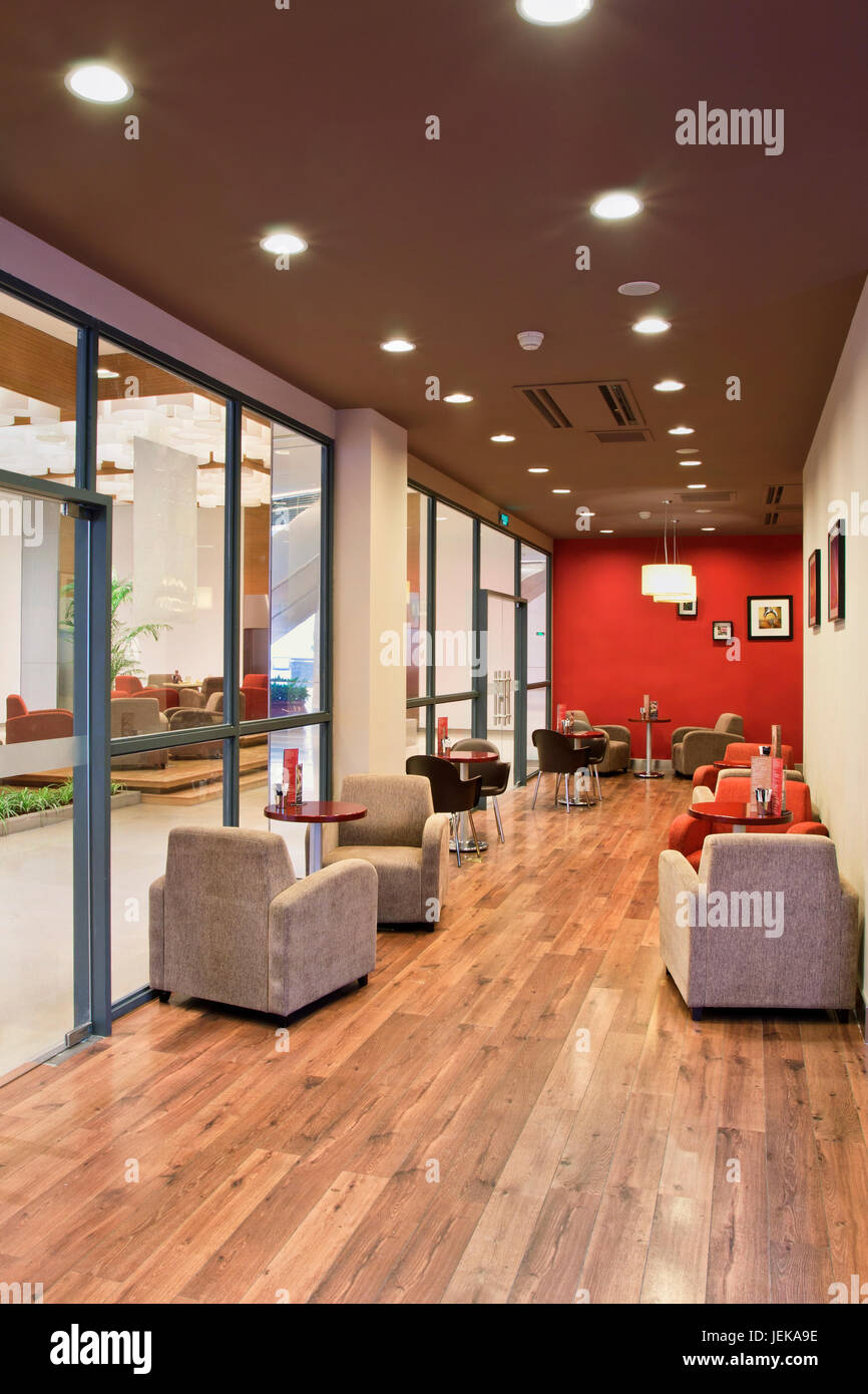 SHANGHAI-BEIJING-AUG. 24. SOHO Exchange building interior. SOHO China ...