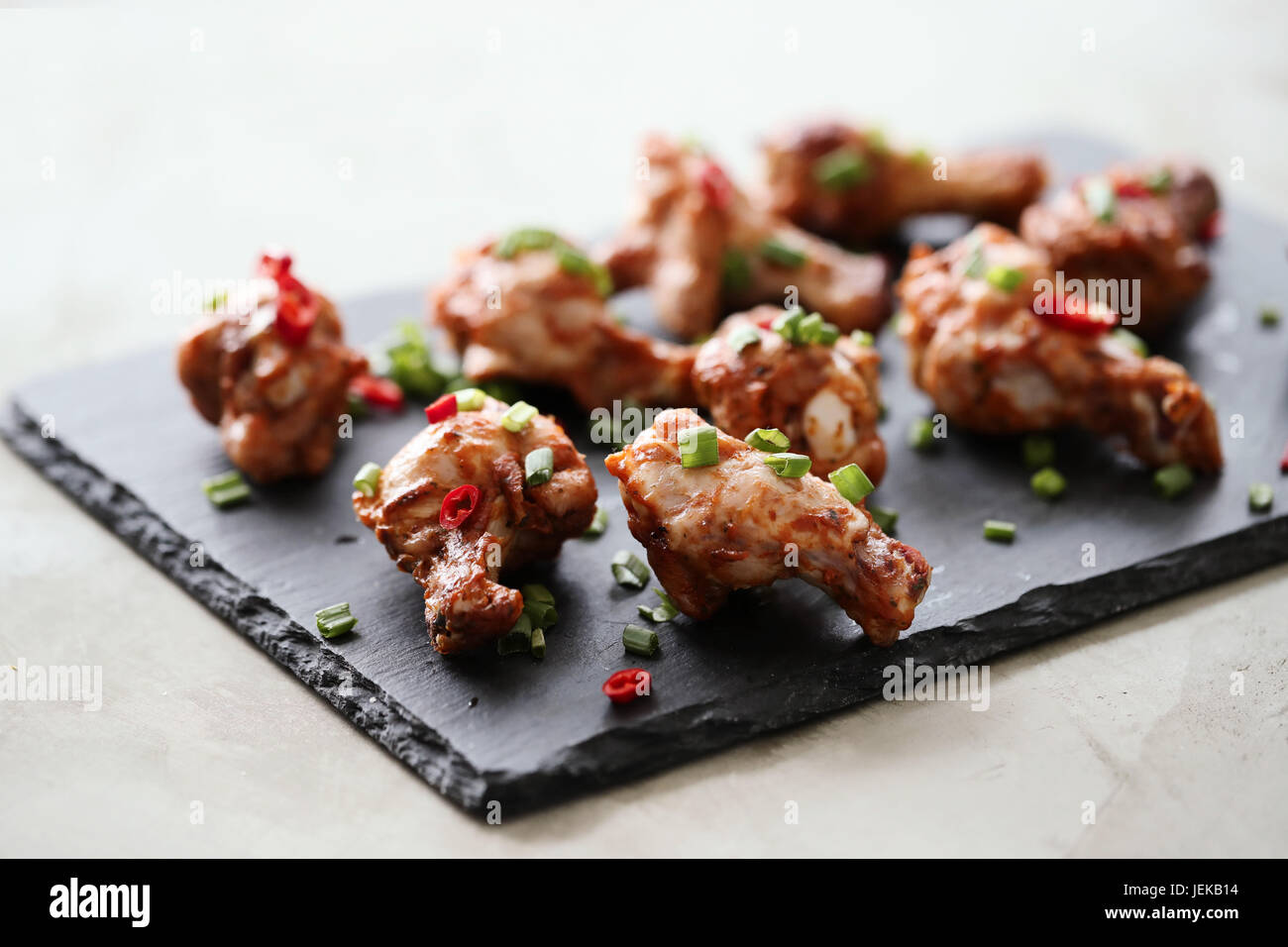 Fried chicken legs Stock Photo - Alamy