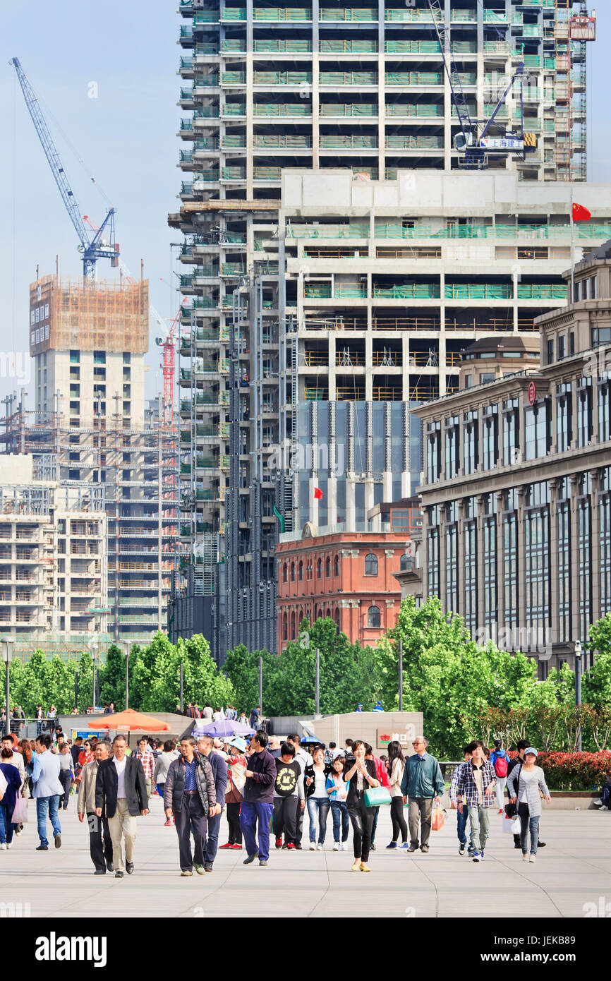 The bund construction hi-res stock photography and images - Alamy